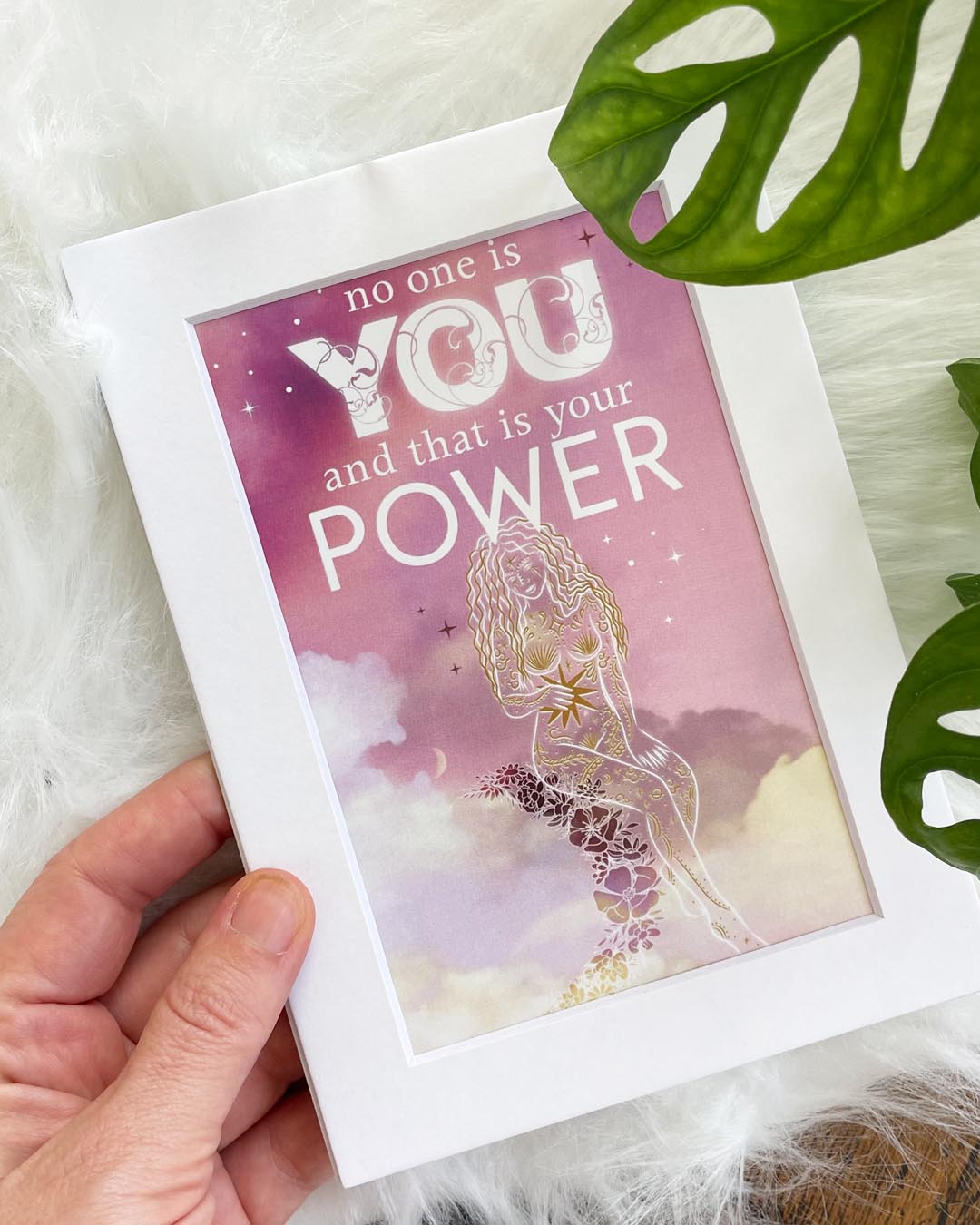 No One Is You Art Print – Sacred Flow Studios