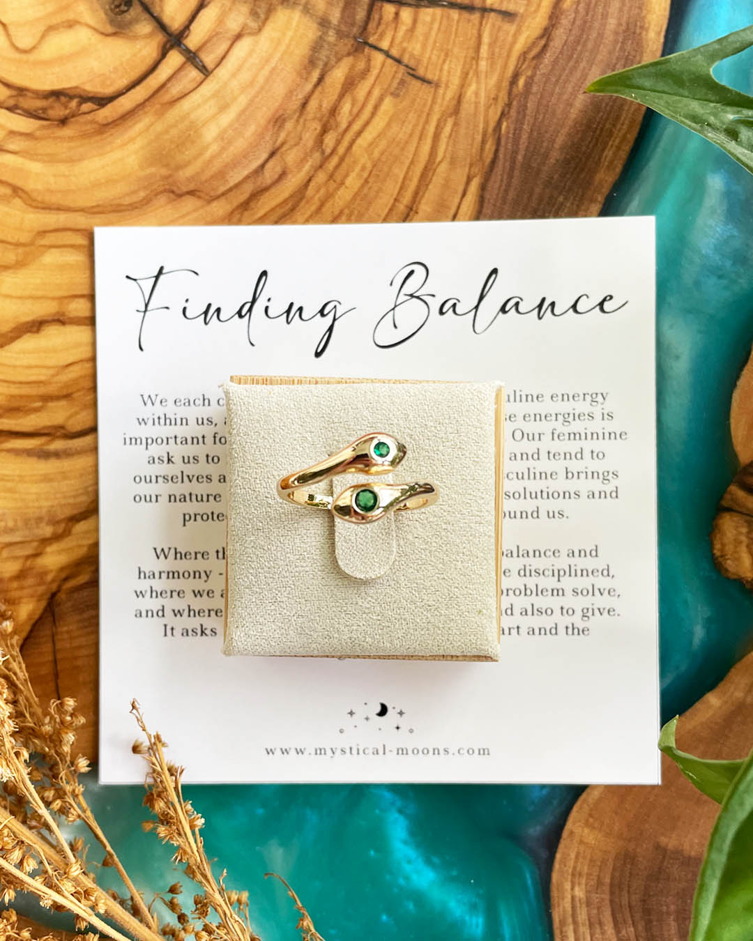 Finding Balance Ring – Sacred Flow Studios