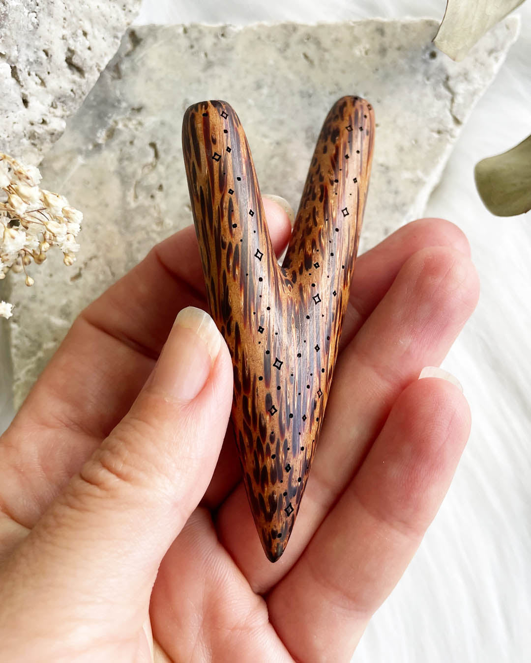 Ho'oponopono Prayer Coconut Kuripe – Sacred Flow Studios